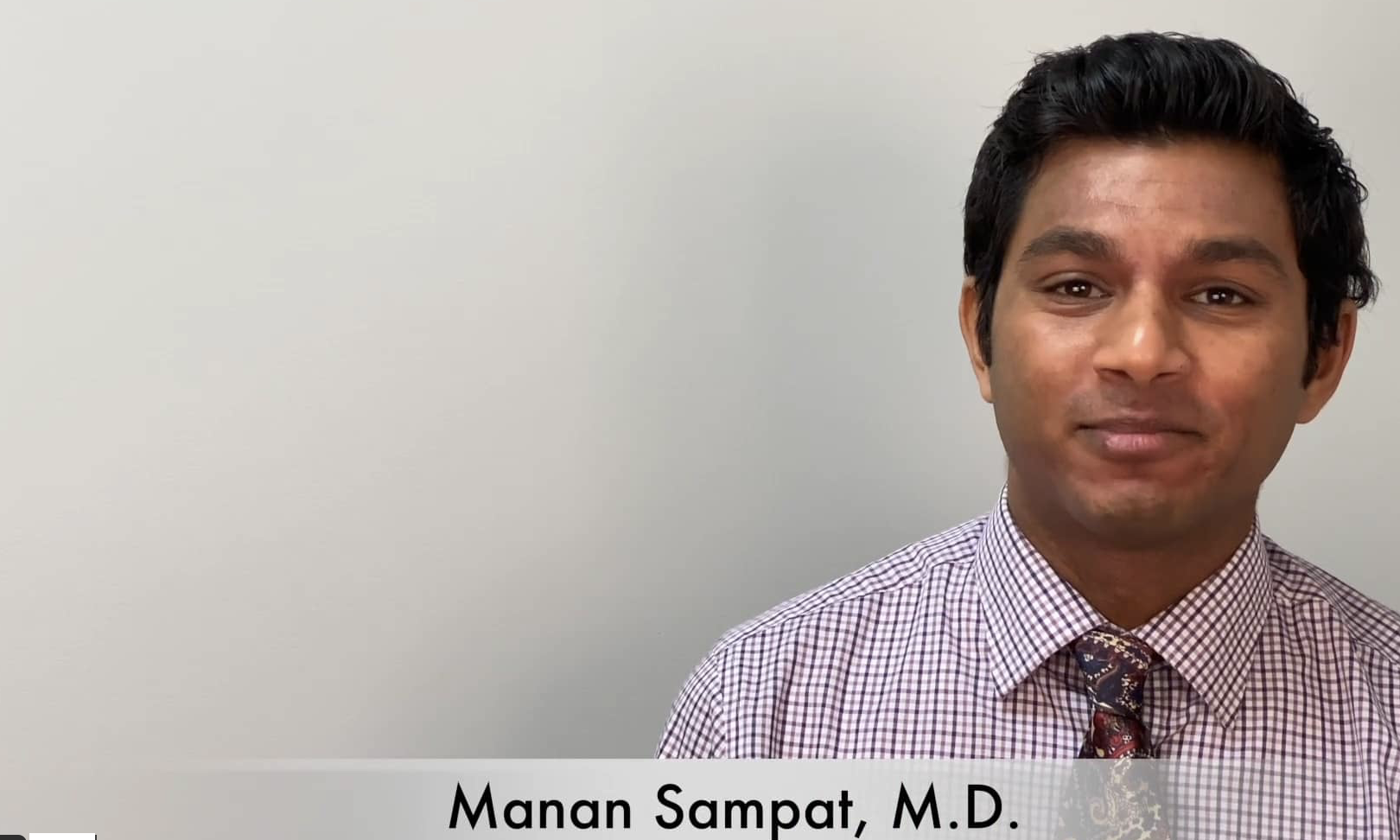 Meet the Doctor | Manan Sampat, M.D. - Ephraim McDowell Health