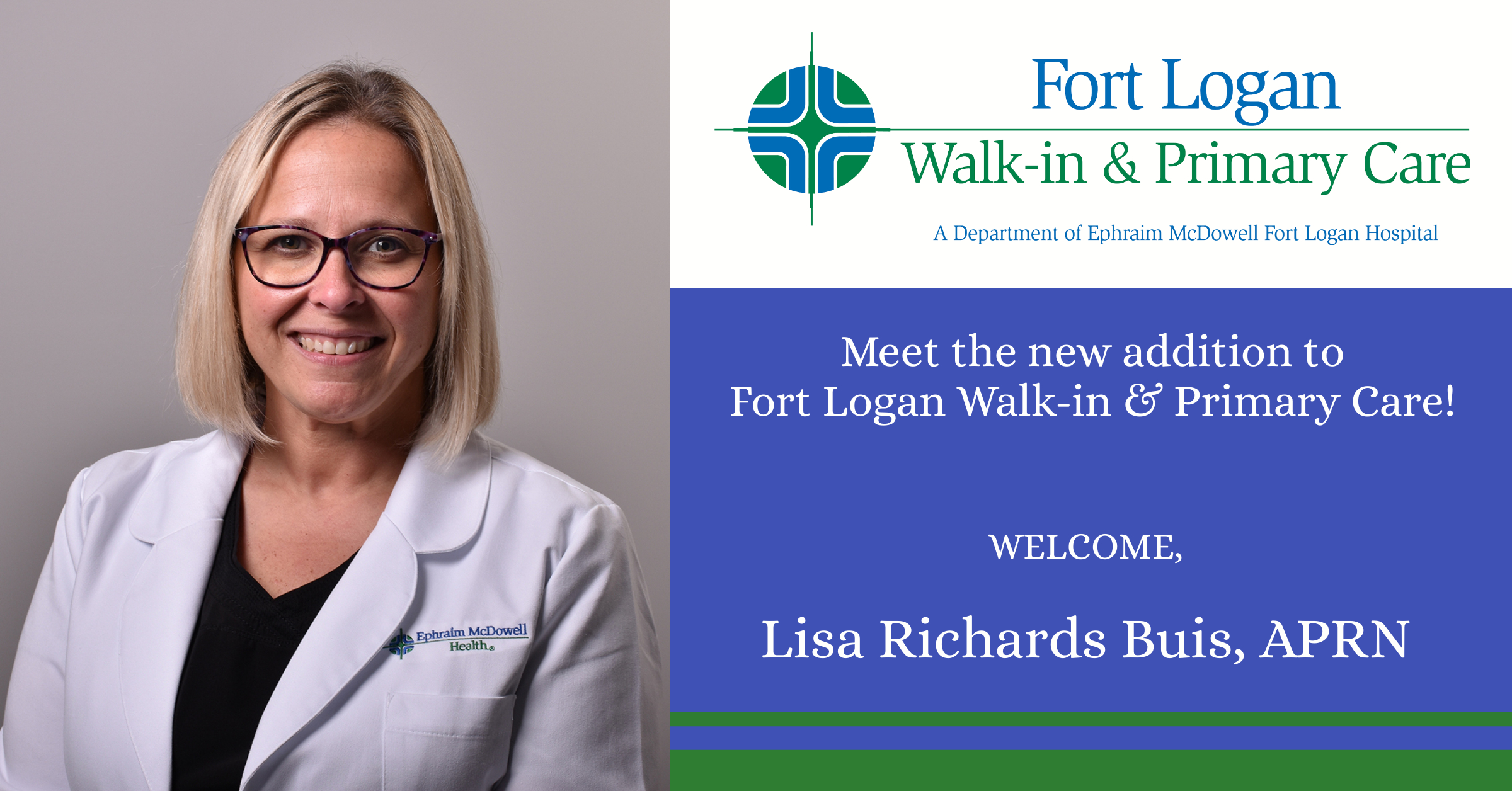 Fort Logan Walk-in & Primary Care welcomes Lisa Richards Buis, Advanced ...